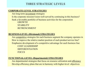 Policy vs strategic planning | PPT