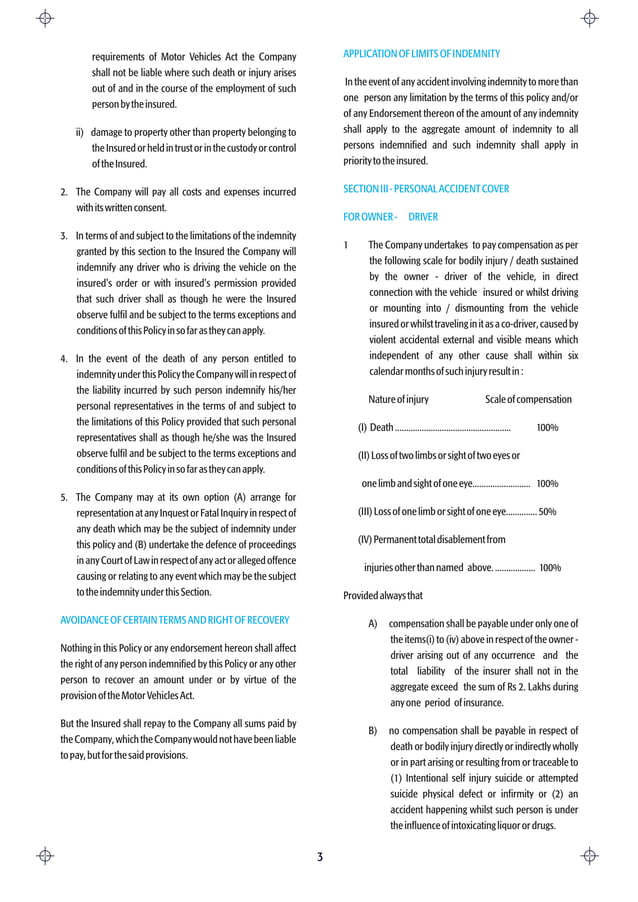 Policy wordings(2) | PDF