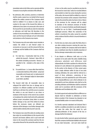 Policy wordings(2) | PDF