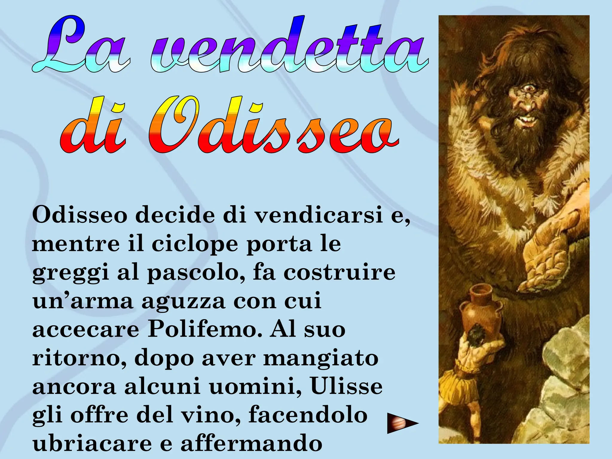 La figura di Polifemo nel poema epico dell'Odissea.ppt