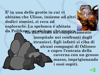 La figura di Polifemo nel poema epico dell'Odissea.ppt