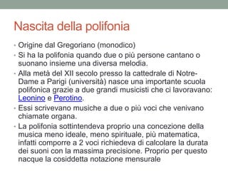 Polifonia 1 | PPTX
