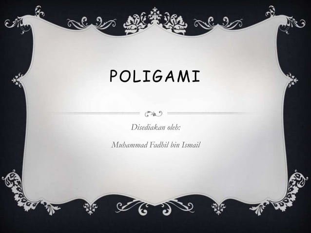 Isu-isu Kekeluargaan - Poligami | PPT