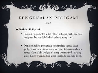 Isu-isu Kekeluargaan - Poligami | PPT
