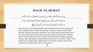 Poligami atau kahwin lebih | PPT