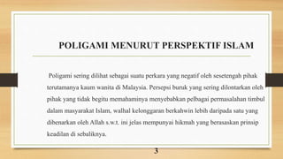 Poligami atau kahwin lebih | PPT