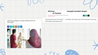 POLIGAMI DALAM ISLAM, CARA PERMOHONAN, KESAN POLIGAMI | PDF