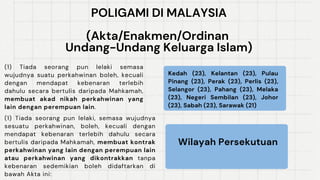 POLIGAMI DALAM ISLAM, CARA PERMOHONAN, KESAN POLIGAMI | PDF
