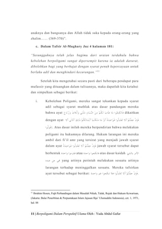 Poligami dalam perspektif ulama | PDF