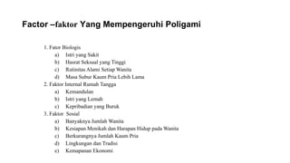 Poligami menurut hukum islam dan hukum positif | PPTX