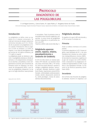 Poliglobulias | PDF
