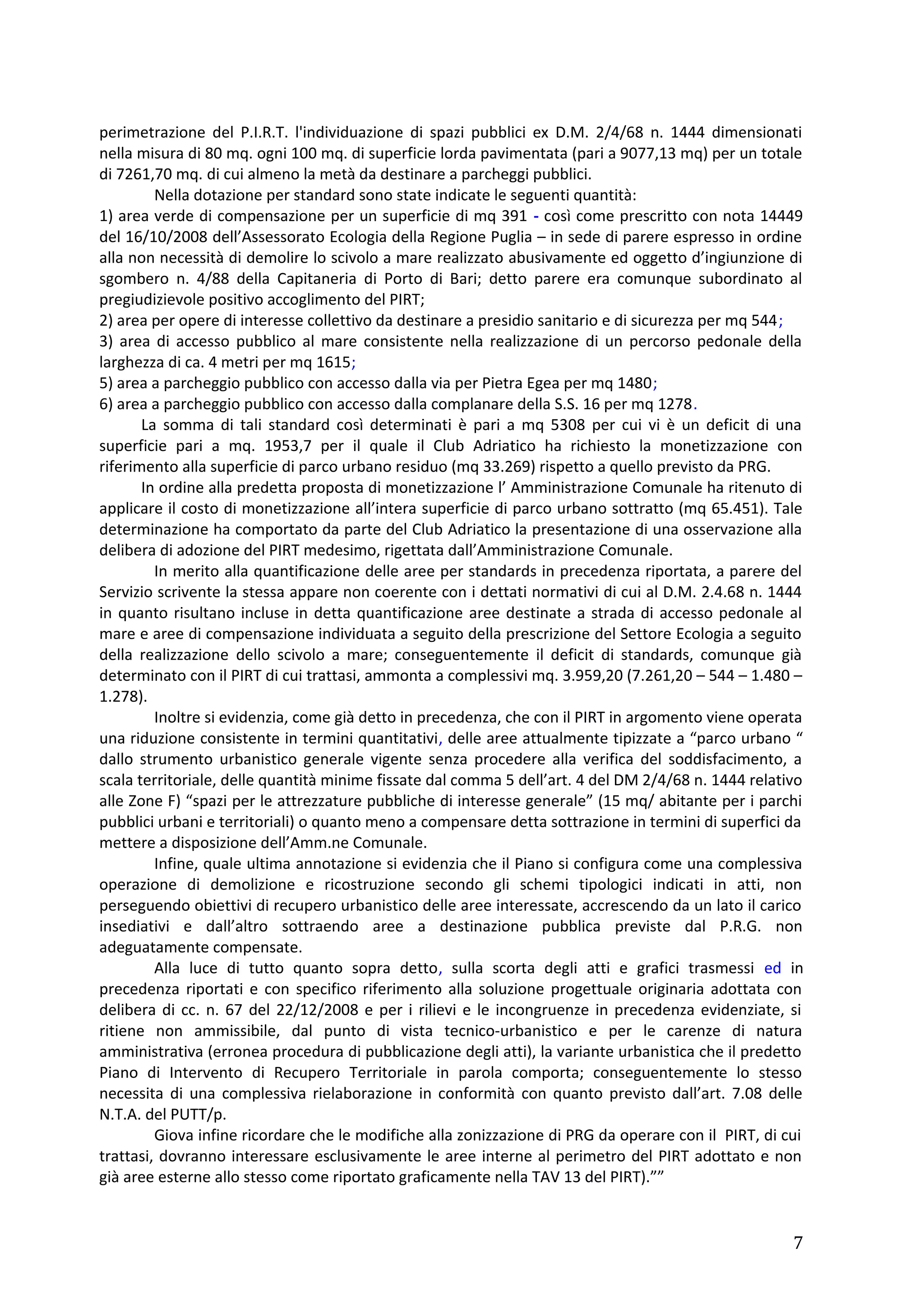 Polignano pirt delibera_definitiva | DOC