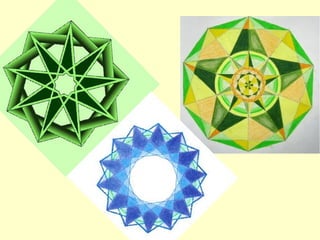 Polígon estrellat decoratiu | PPT