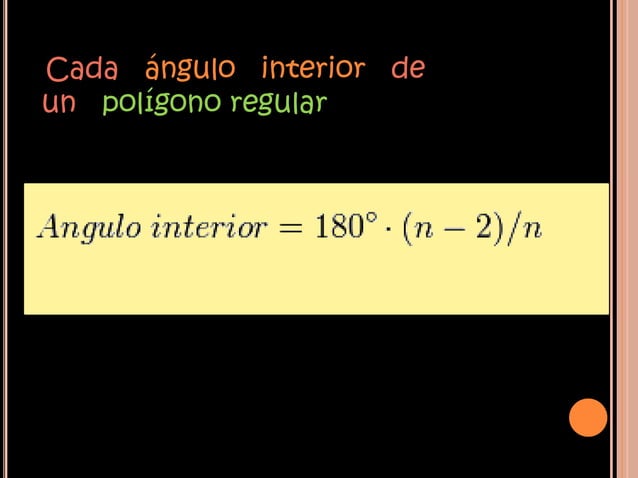 Poligonos, diagonales, ángulos interiores, clasificación | PPT