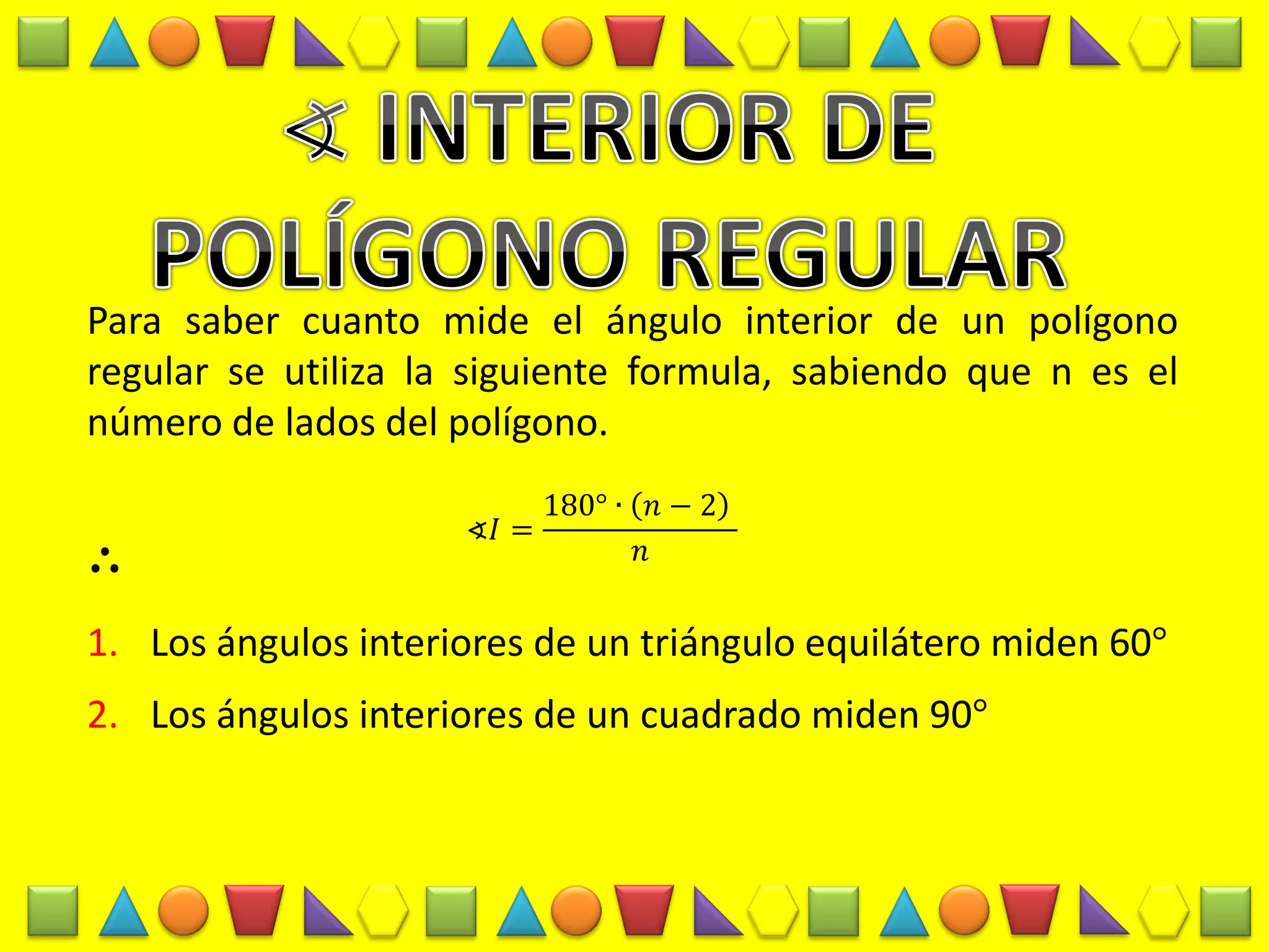 Poligonos angulos y diagonales | PDF | Geography | Science