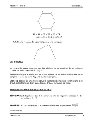 Poligonos geometria | PDF