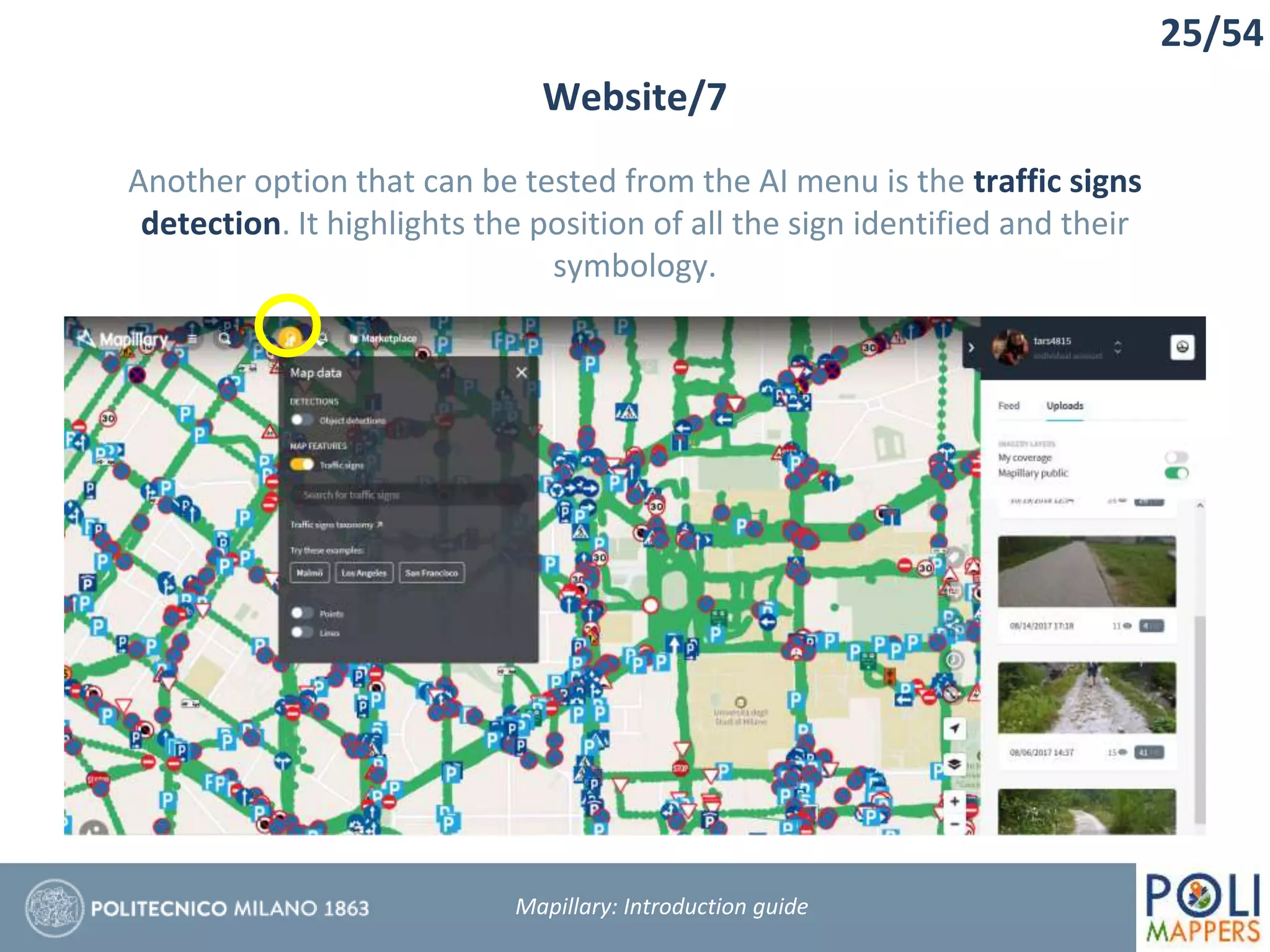 PoliMappers - Mapillary: Introduction guide | PPTX