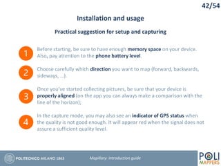 PoliMappers - Mapillary: Introduction guide | PPTX