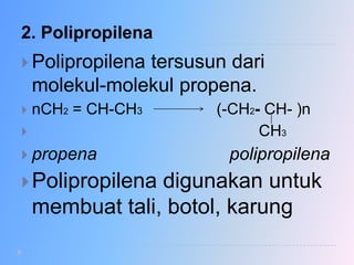 Polimer/KIMIA SMA | PPTX