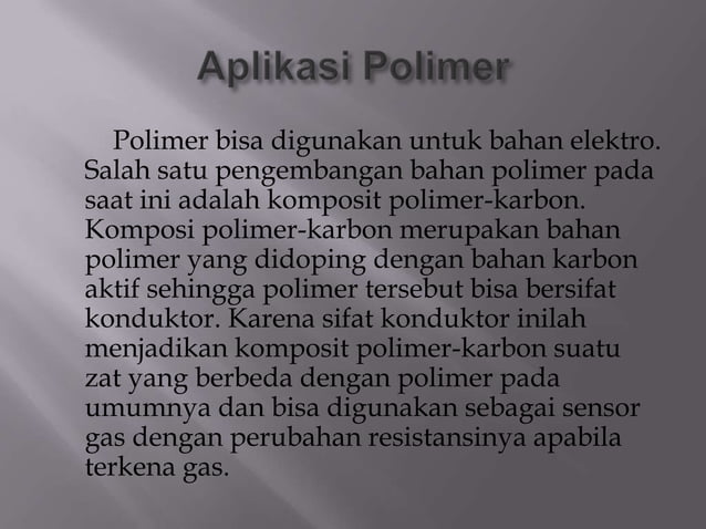 Polimer matkul | PPTX