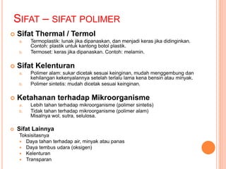 Polimer | PPTX