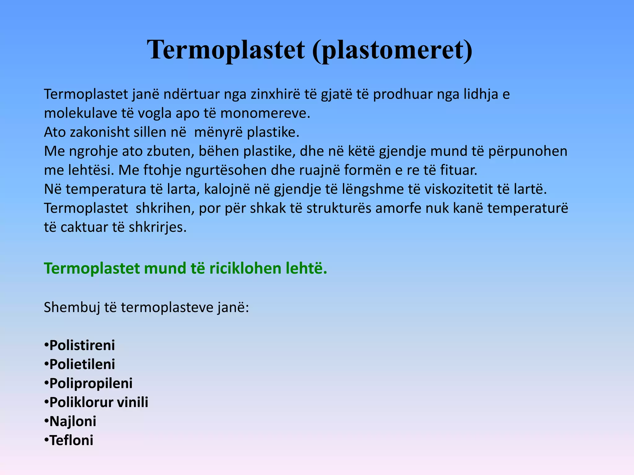 Polimeret sintetike | PPTX