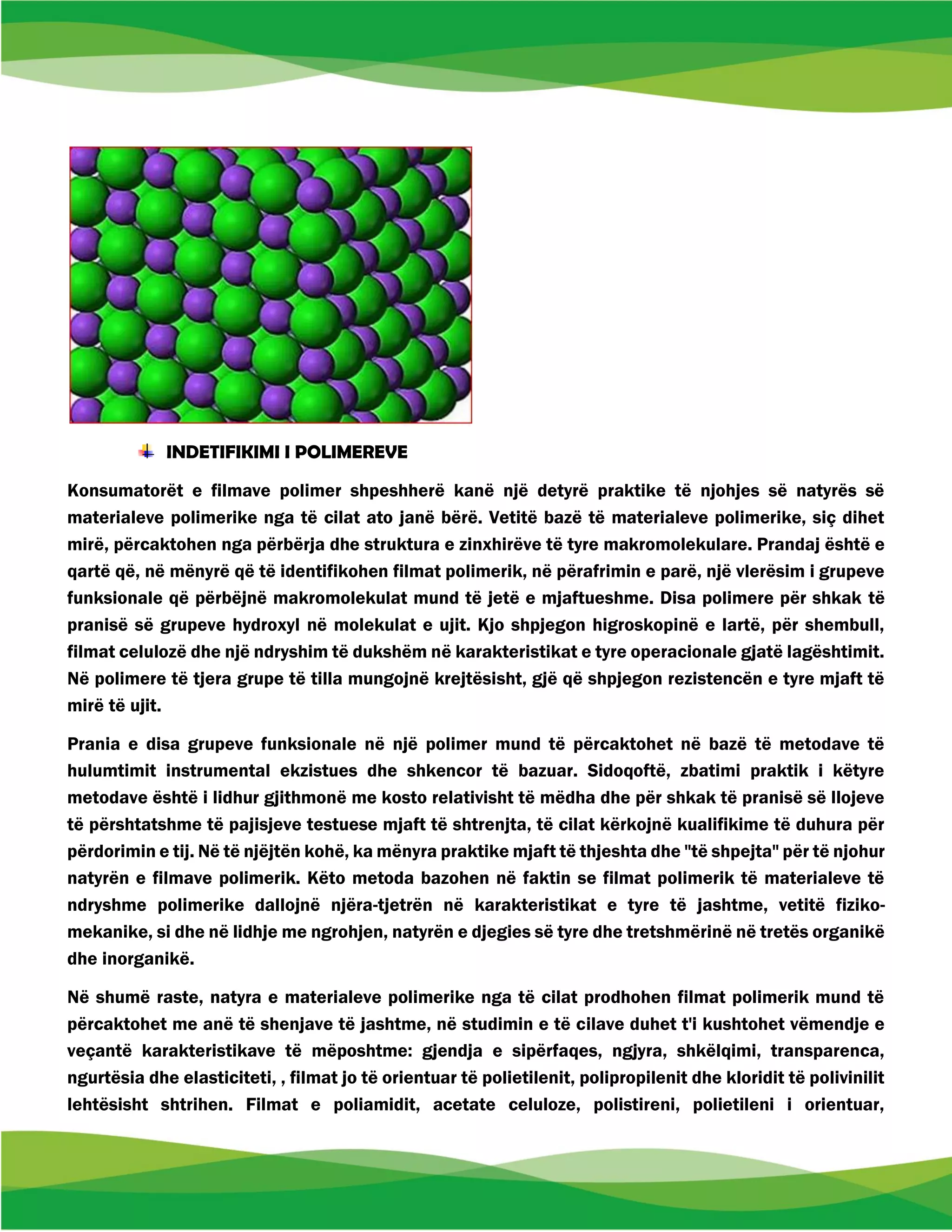 POLIMERET NE JETEN E PERDITSHME | PDF