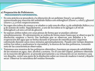 Polimerizacion exposicion | PPT