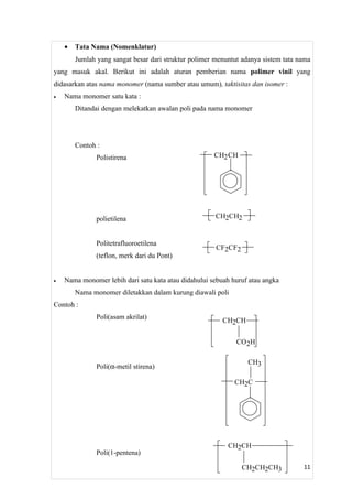 Polimer makalah | DOC