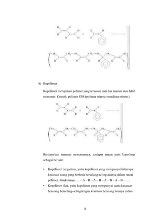 Polimer makromolekul | PDF