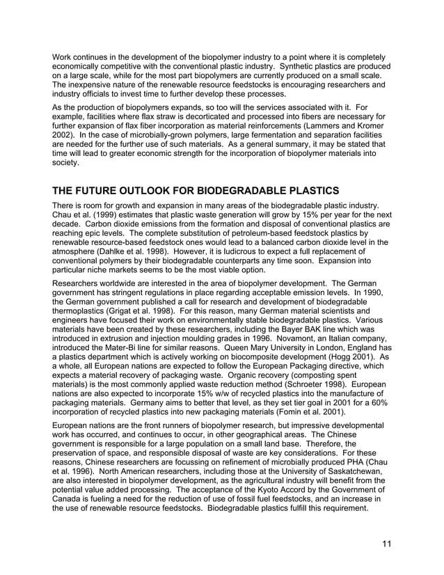 Polimeros Biodegradables Pasado Presente Y Futuro | PDF