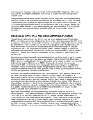 Polimeros Biodegradables Pasado Presente Y Futuro | PDF