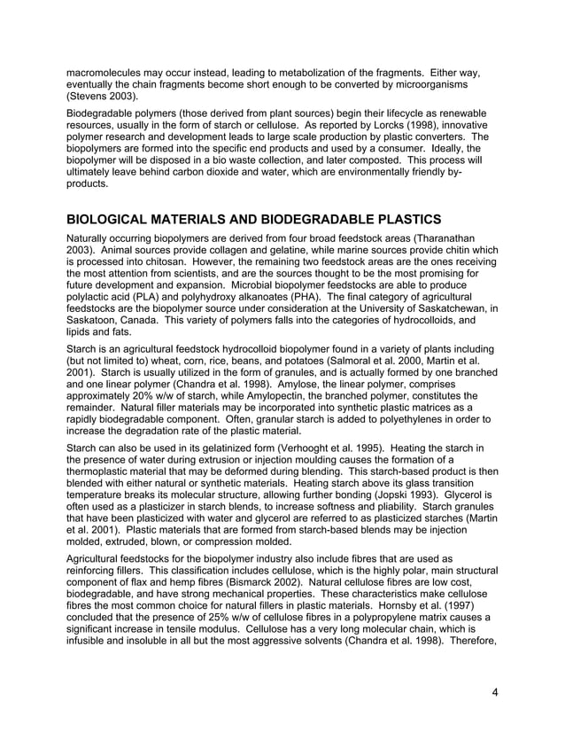 Polimeros Biodegradables Pasado Presente Y Futuro | PDF