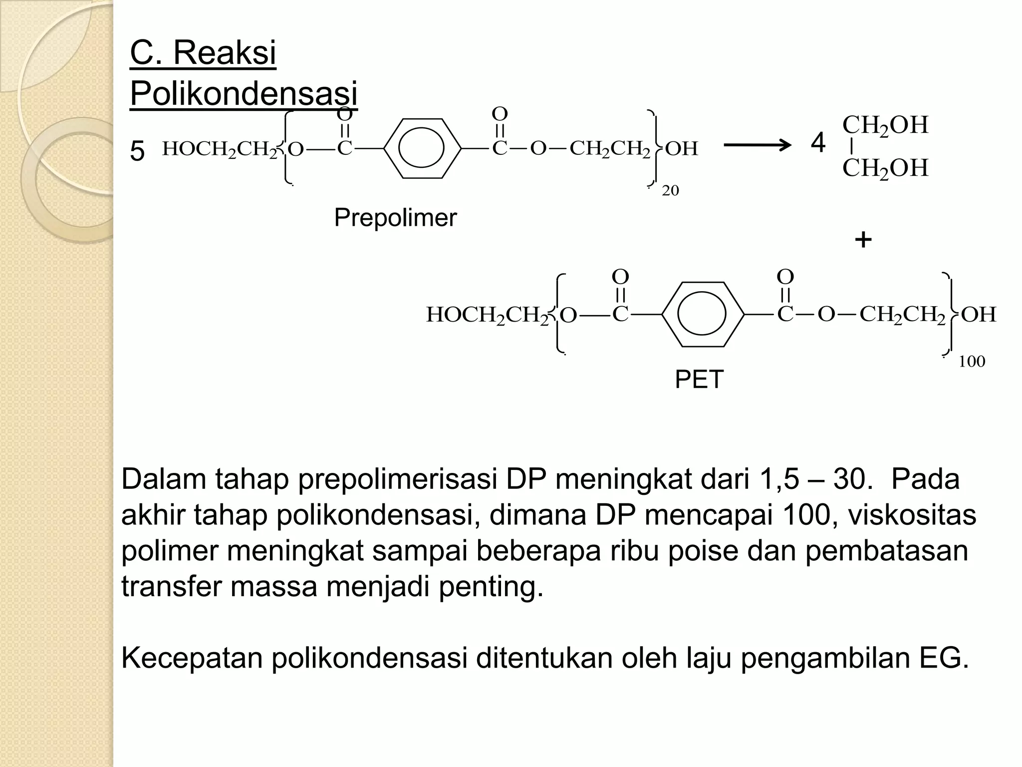Polimer PET Polyethylene Terephthalate | PPTX