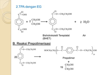 Polimer PET Polyethylene Terephthalate | PPTX