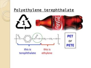 Polimer PET Polyethylene Terephthalate | PPTX
