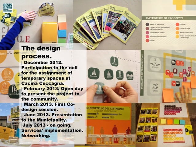 Polimi creative citizens desis | PPT