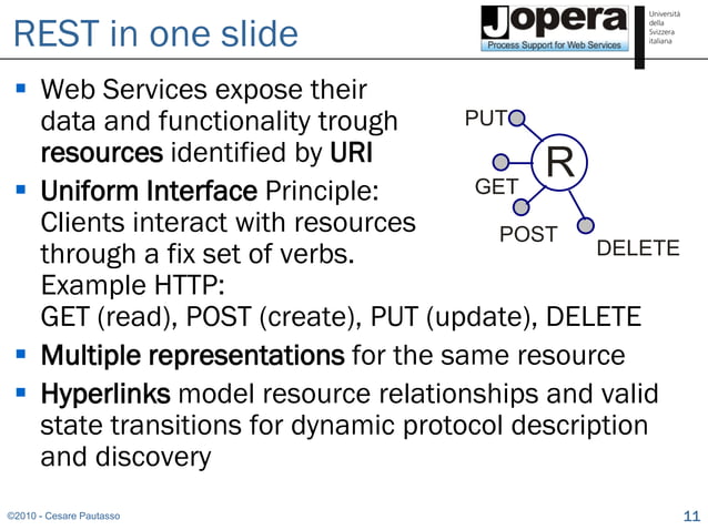 RESTful Service Composition with JOpera | PDF | Web Development | Internet