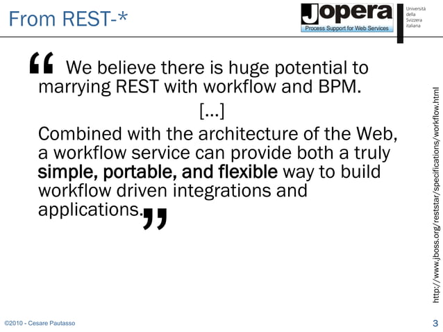 RESTful Service Composition with JOpera | PDF | Web Development | Internet