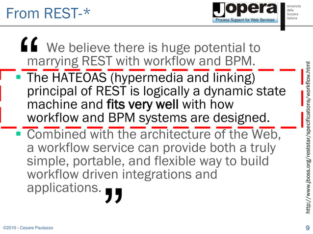 RESTful Service Composition with JOpera | PDF | Web Development | Internet