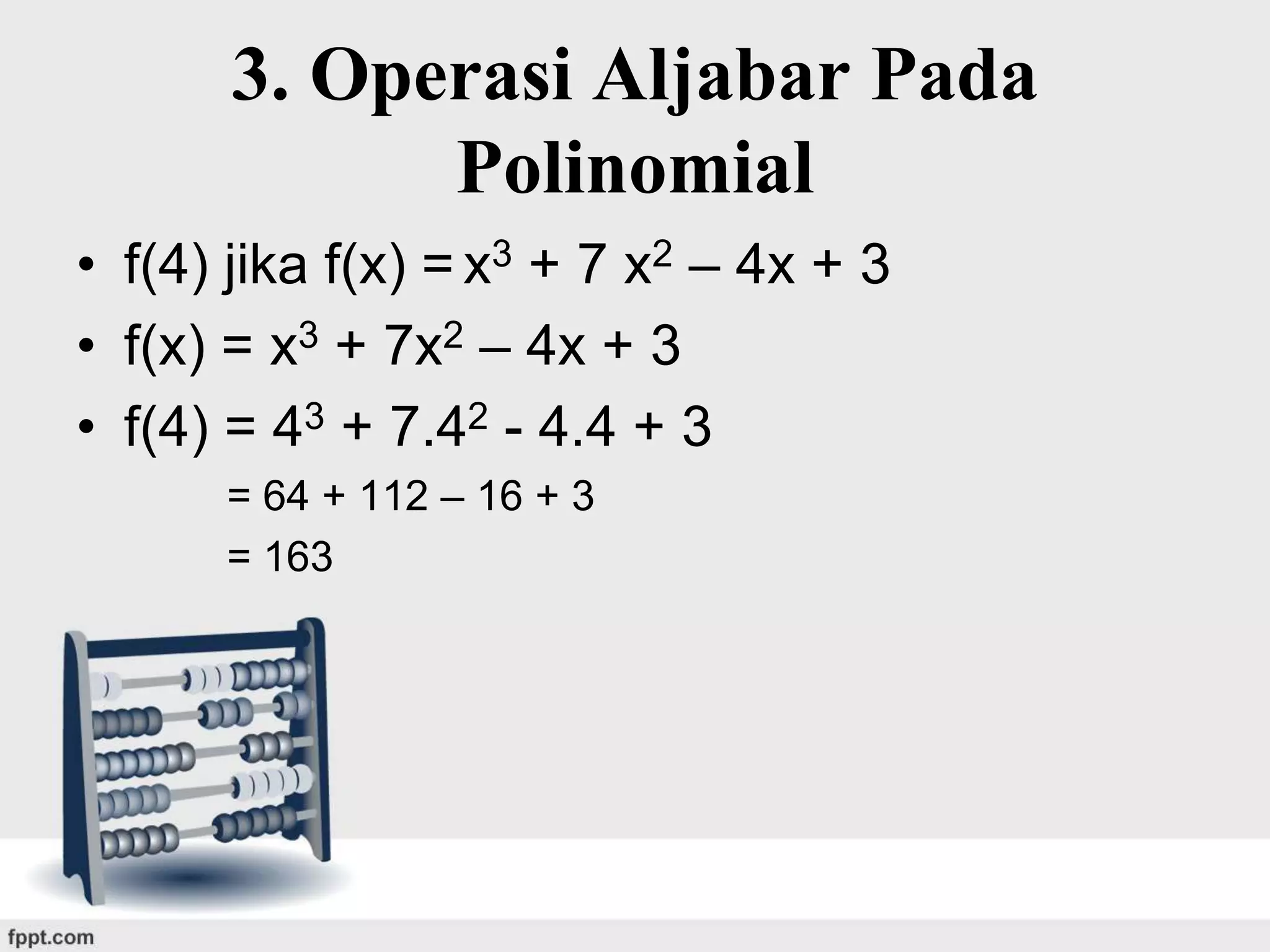 Polinomial | PPTX