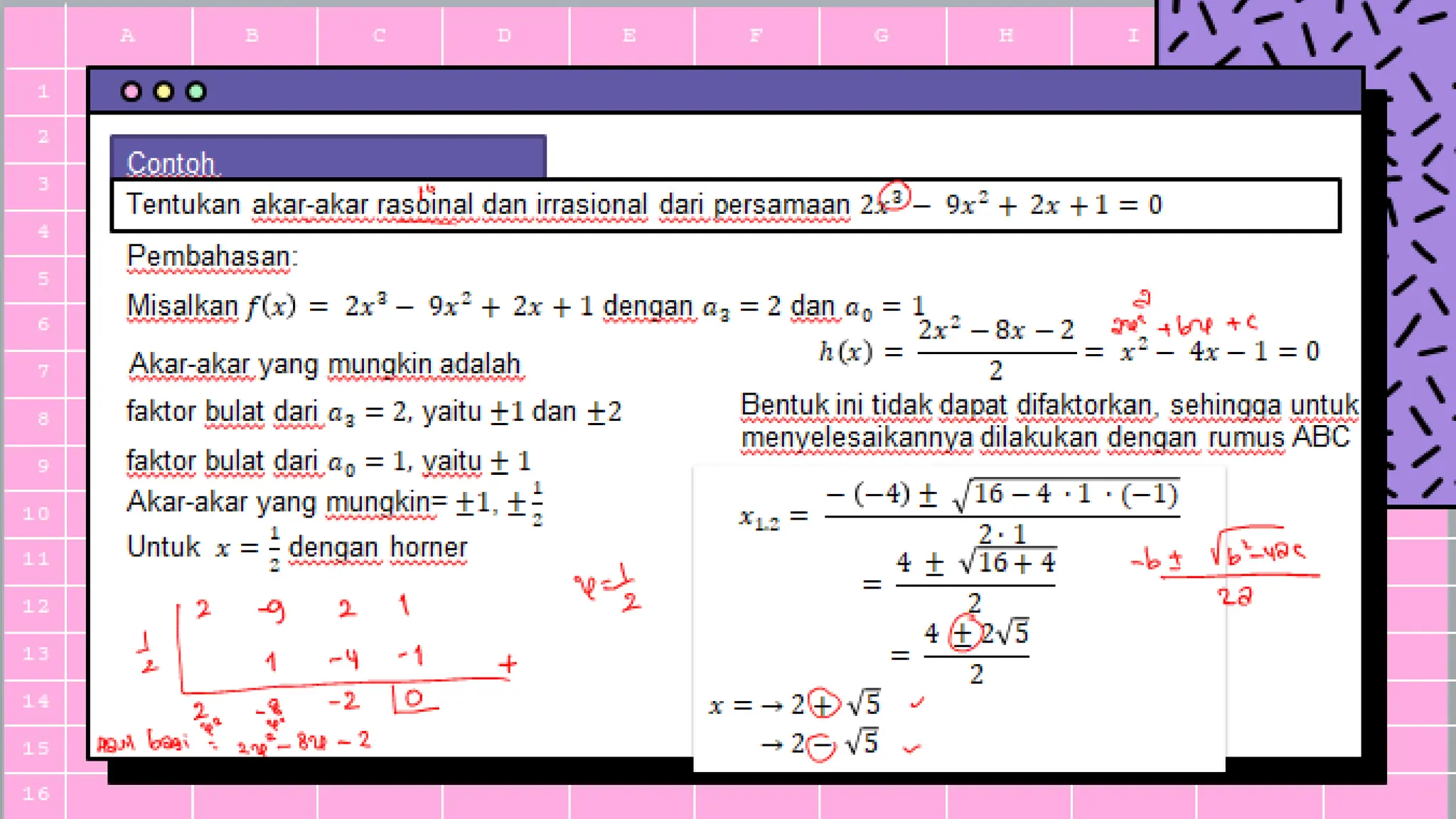 Polinomial (suku banyak) matematika peminatan.pptx