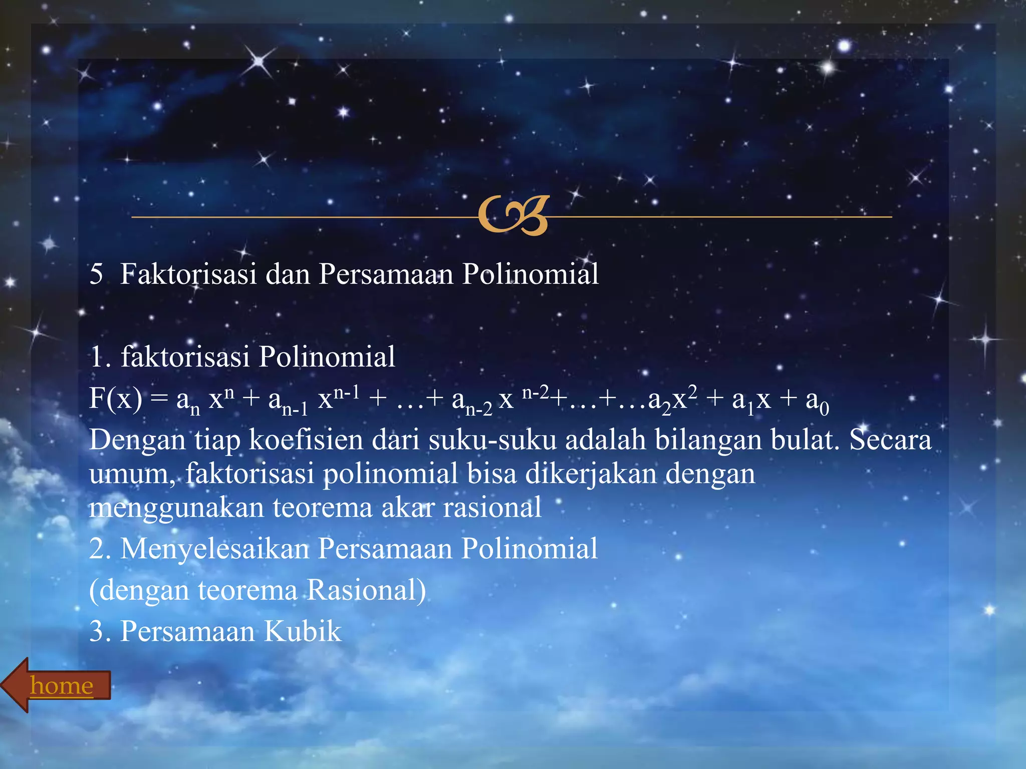 Polinomial editan | PPTX