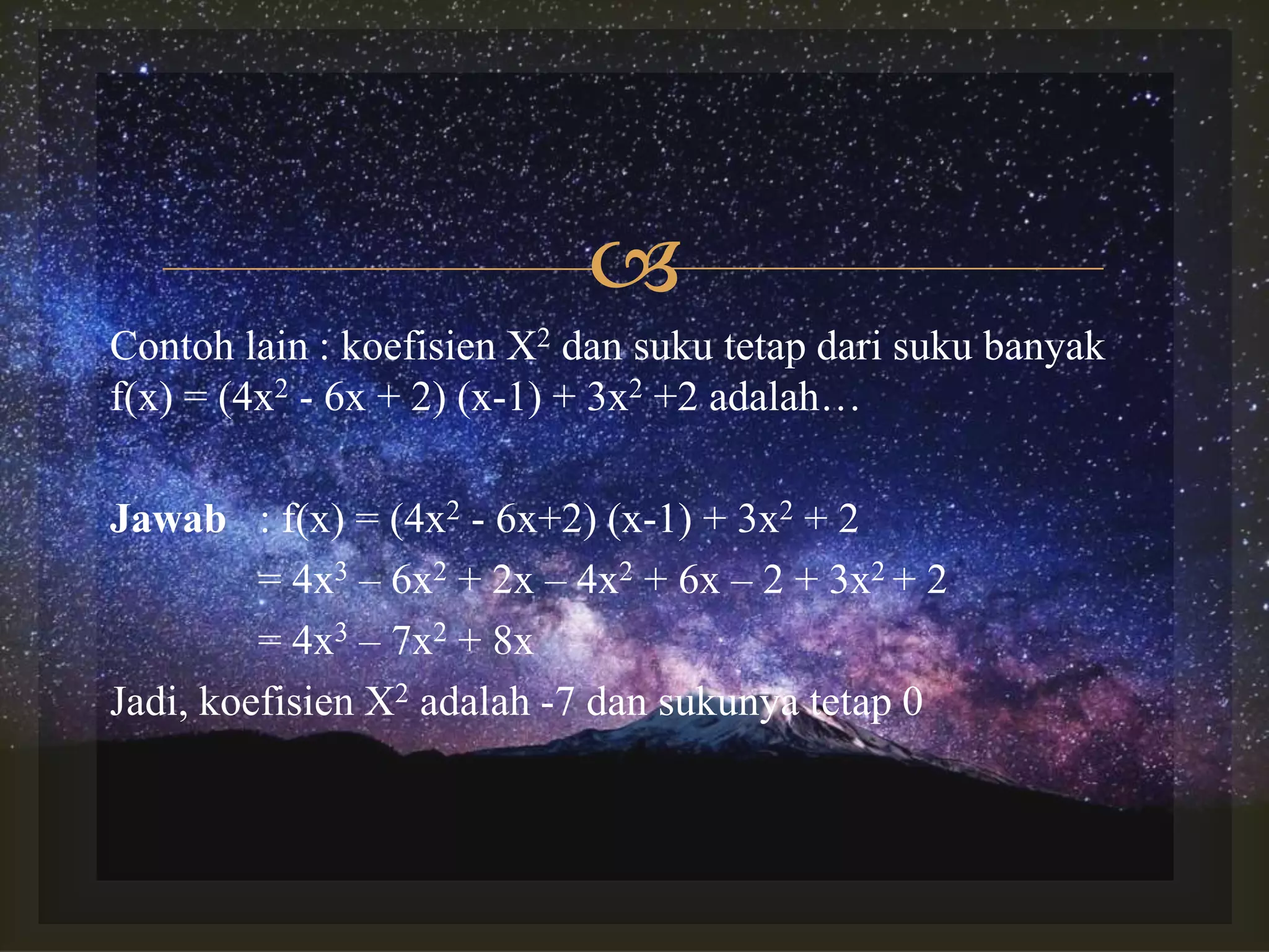 Polinomial editan | PPTX