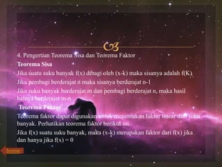 Polinomial editan | PPT