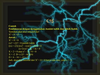 Polinomial editan | PPT