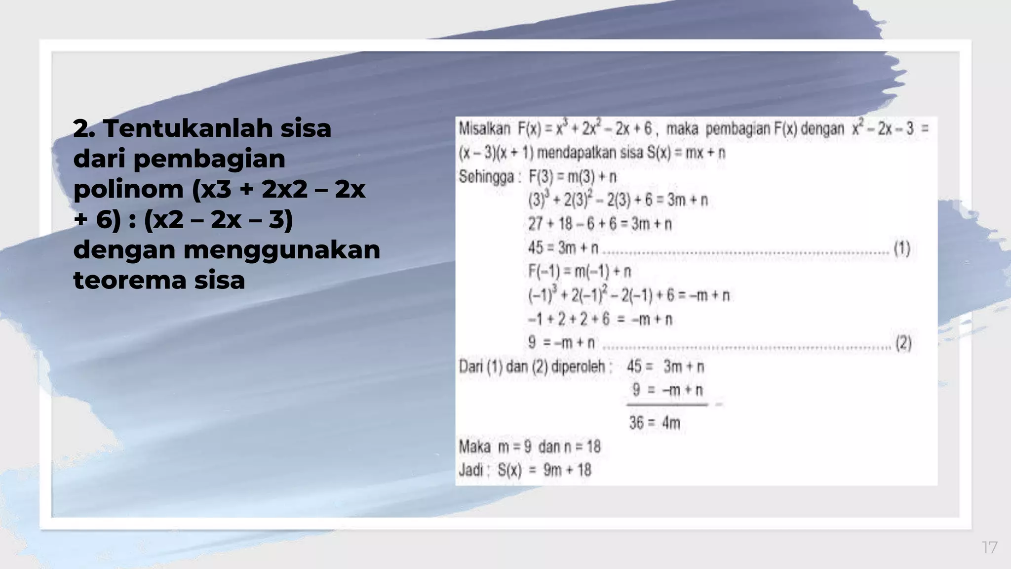 Polinomial uprak sc math | PPTX