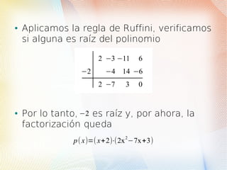 Teorema Da Raiz Racional