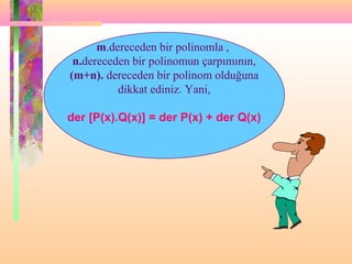 POLİNOMLAR | PPT