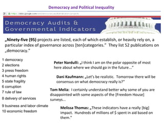 Political inequality and the 2012 U.S. Presidential Elections | PPT